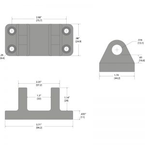 Reaching Strut Inboard End - Tylaska